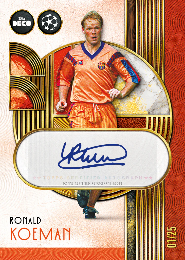 #DECO8 (10 Boxer) Topps UEFA Club Competitions Deco 2025/26 PYT/PYP | Real Madrid CF - Now(inkl ...